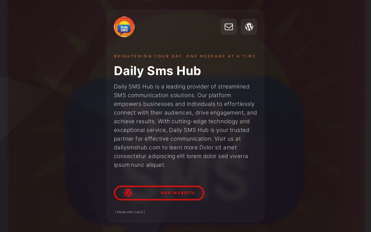 Daily Sms Hub